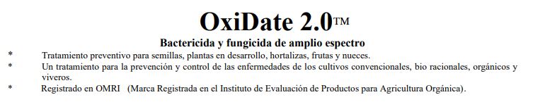 OXIDATE 2.0 1 LT | boxagro.com